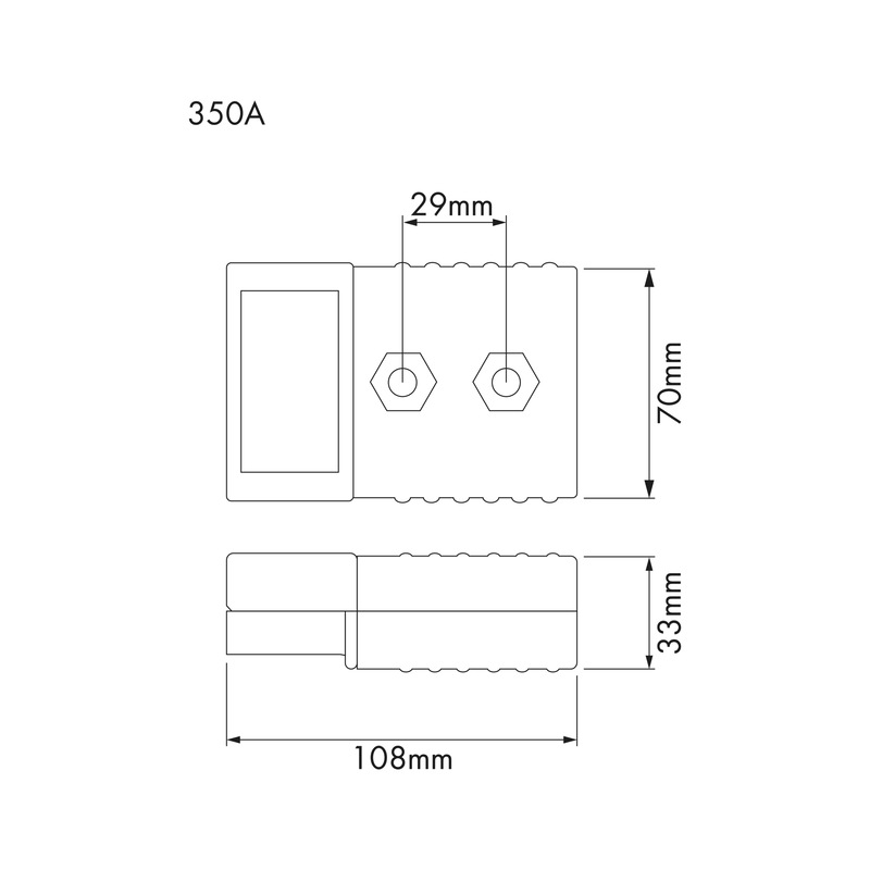 Buy Plug housing SB350 connector online