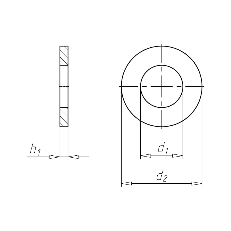 Buy DIN 522 plain A2 stainless steel online