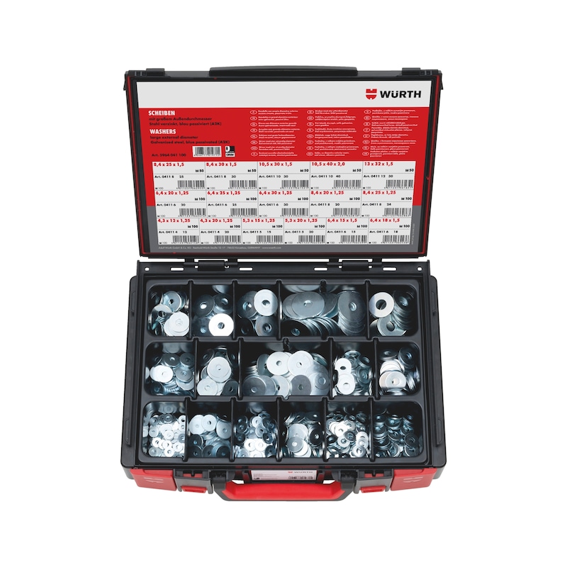 DIN 522 staal verzinkt 1400 stuk sysko