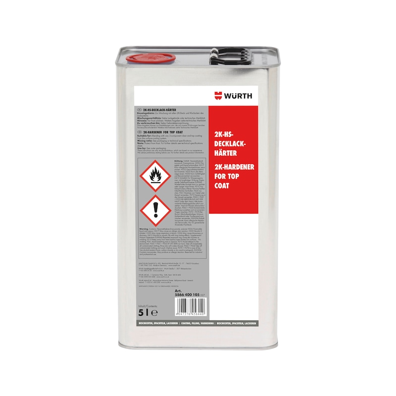 Durcisseur pour peinture de finition 2C HS | WURTH
