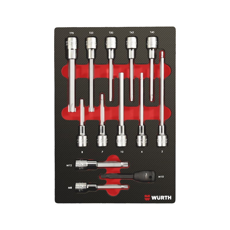 Dopsleutelset 1/2 inch 4.4.1, 13-delig