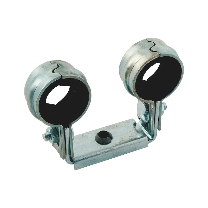 Double pipe clamp adjustable sound proof from eShop