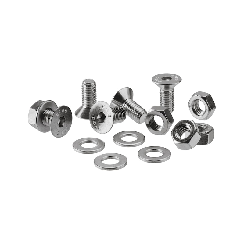 Buy Mounting kit for adapter plate round/angular online