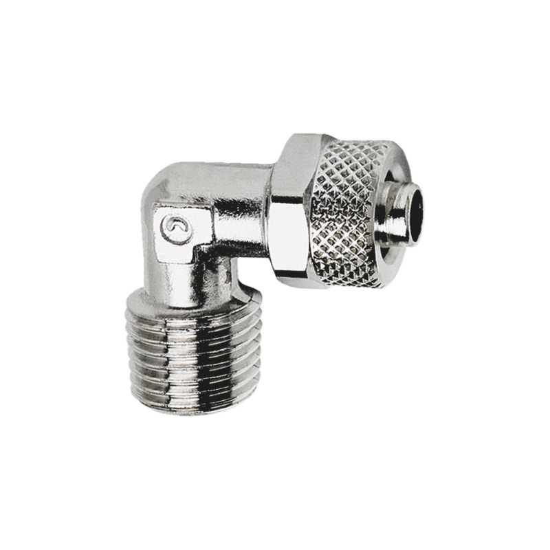 L-elbow outlet union, male thread. 1500 från eShopen