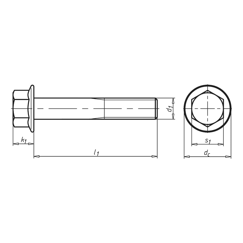 EN 1665 steel 8.8, zinc-nickel