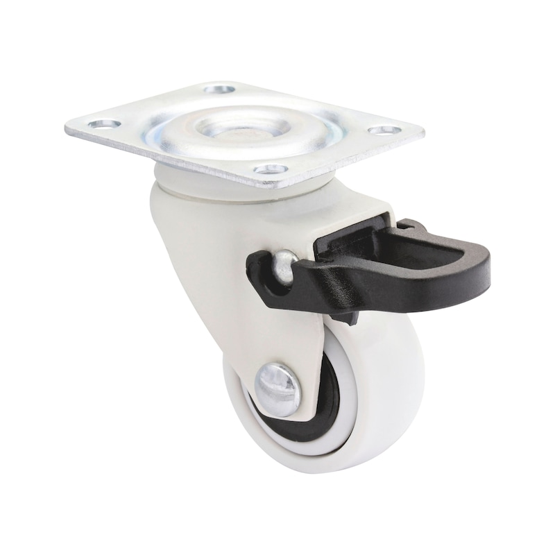 Buy Swivel furniture castor 3C with locking device online