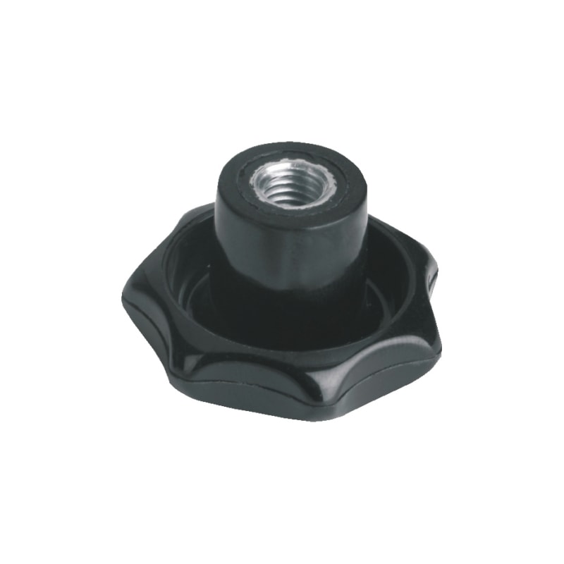 Molette forme étoilée thermodurcie avec filetage femelle | WURTH