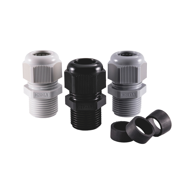 Buy Cable gland, metric, PA, long thread online
