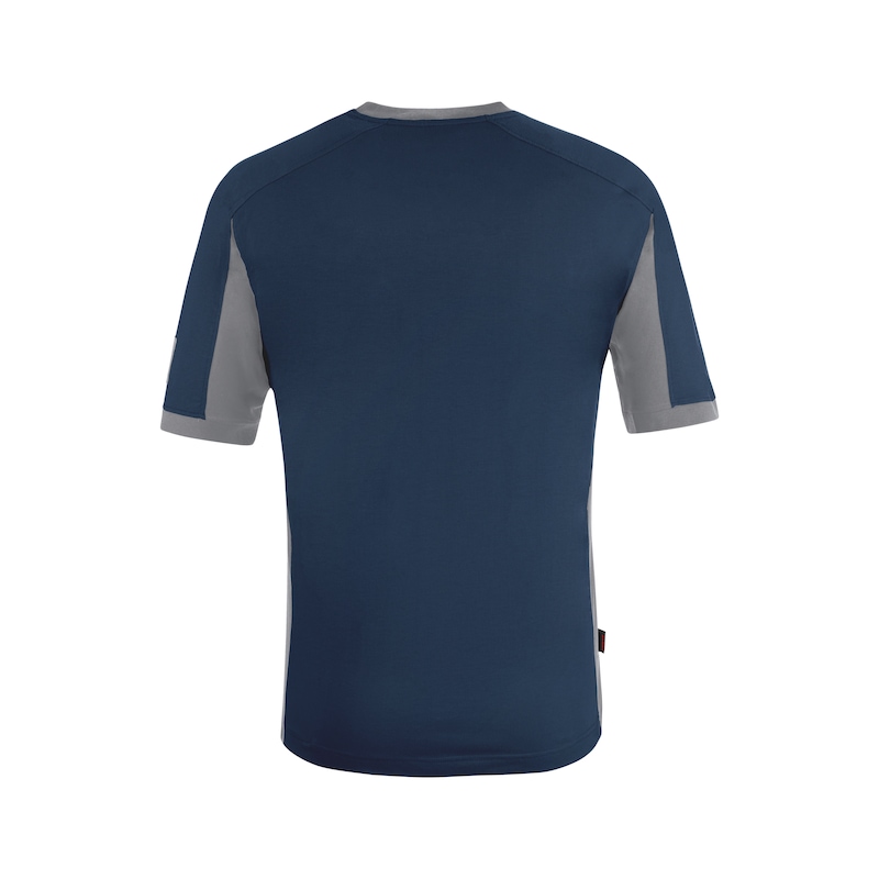 T-shirt de travail Cetus - M - bleu foncé, gris | WURTH