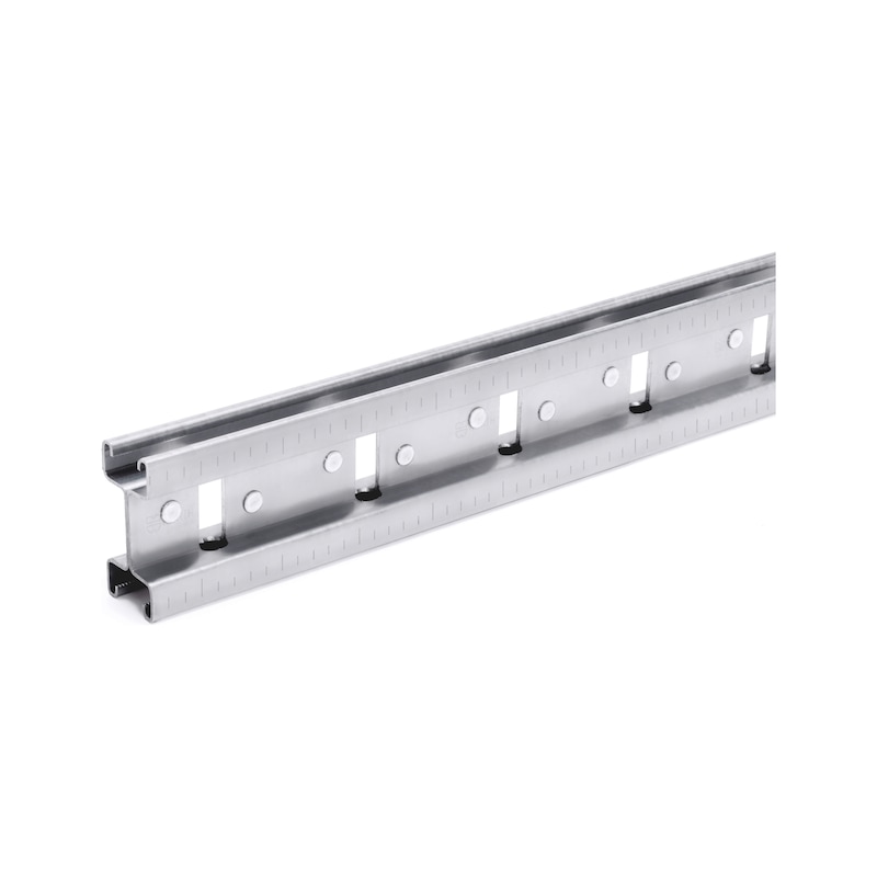 Koop VARIFIX C dubbele rail 41/86 staal therm. verz.