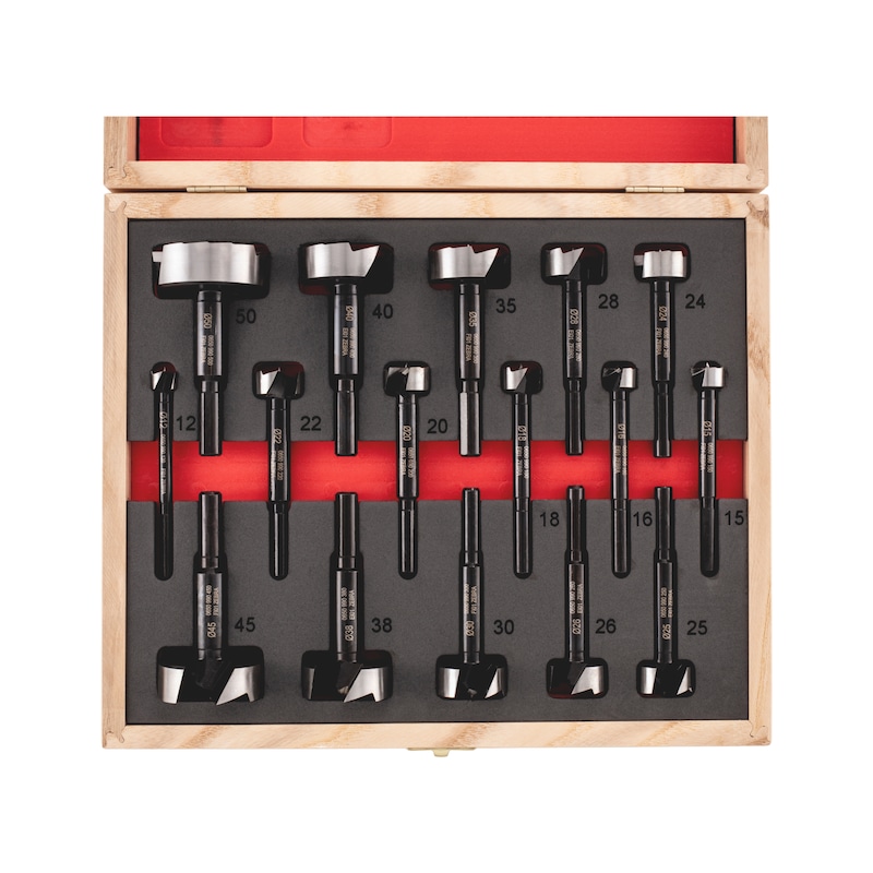 Forstnerboor Longlife & Speed, ass. 16 st.