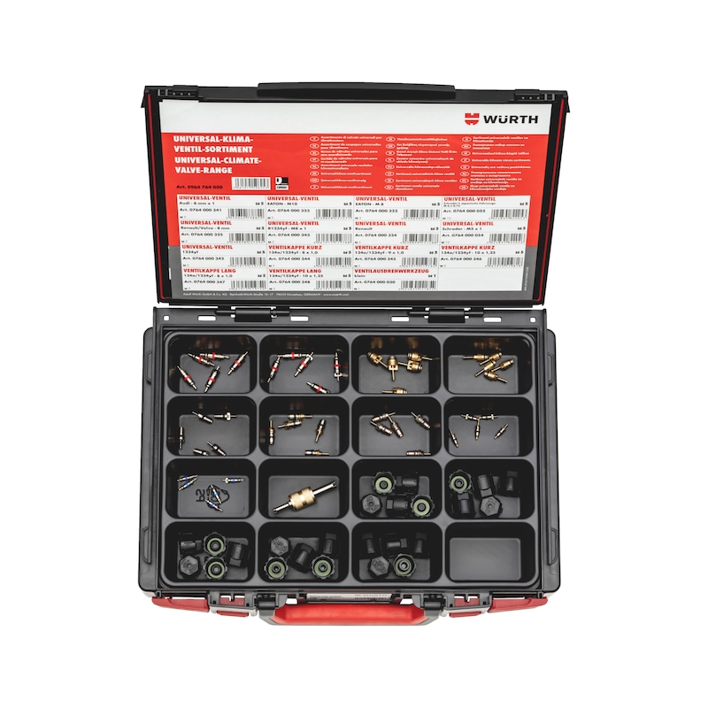 Buy Valve and cap assortment, 71 pieces online