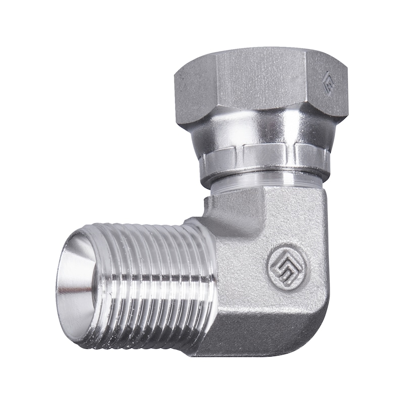BSP elbow nipple A4 90°, male/female thread från eShopen