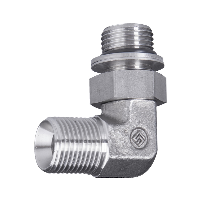 BSP adjustable elbow fitting A4 90°, male thread from eShop