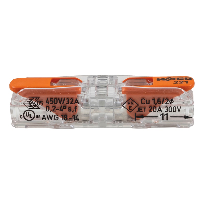 Buy Pass-through connector screwless for connection clamp online