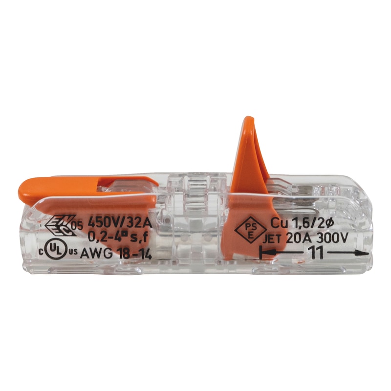 Buy Pass-through connector screwless for connection clamp online