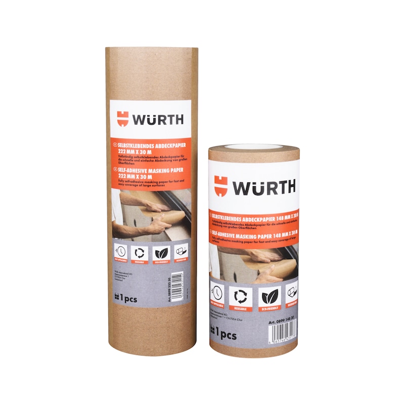 Self-adhesive masking paper from eShop