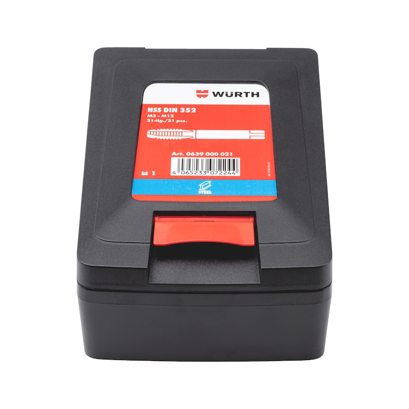 Handgewindebohrer-Kassette HSS 21-teilig DIN 352 (0639000021) online ...