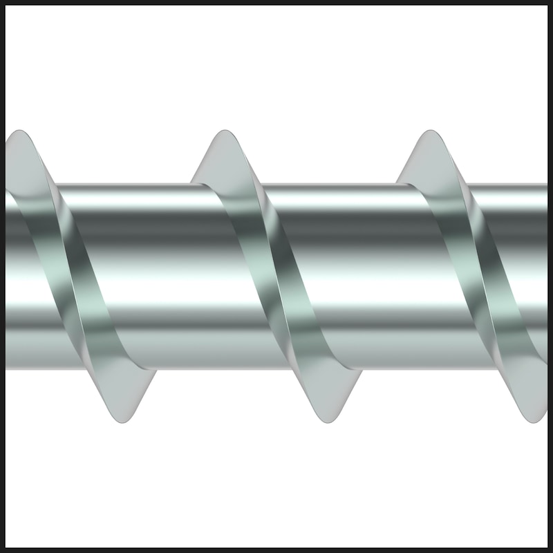 Vis pour assemblage bois/métal - ASSYplus VG 4 COMBI acier zingué FT RW ...