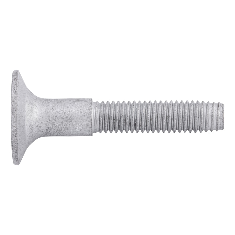 Vis autotaraudeuse GEFU acier zinc lamellaire argent TXP tête trompette | WURTH