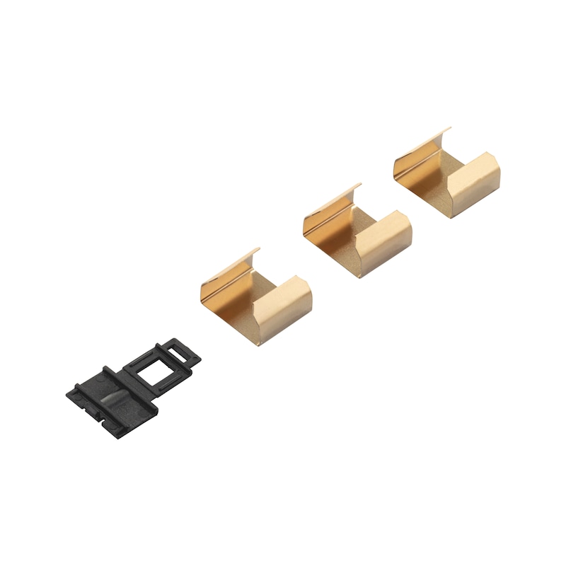 Ensemble de clips de retenue pour profilé à LED EUBP-1 | WURTH