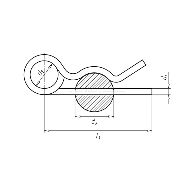 Buy DIN 11024 stainless steel A2 with double loop online