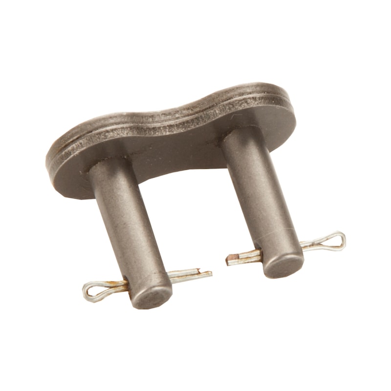 Connecting link straight with cotter pin, simple from eShop