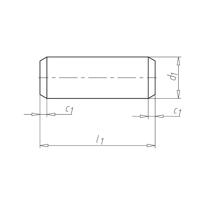 ISO 2340 Stahl blank Form A online kaufen | WÜRTH