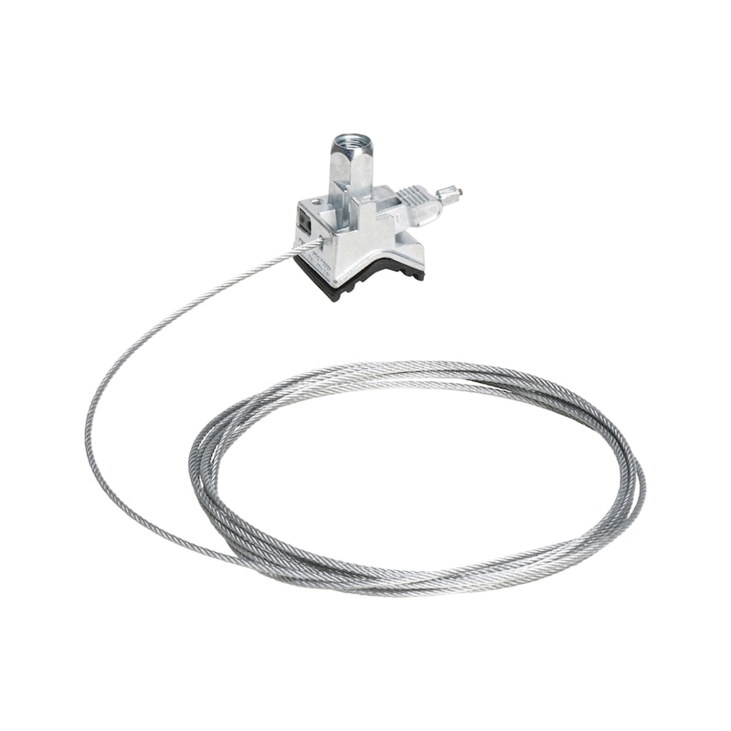 Collier de supportage par câble pour tuyau/gaine de ventilation | WURTH