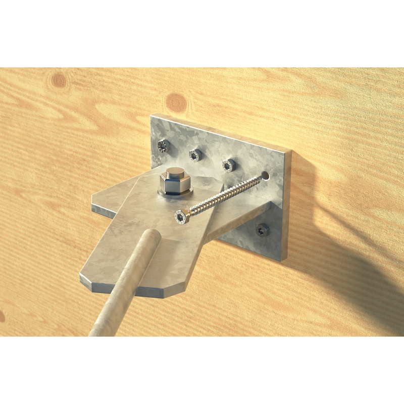 Vis pour assemblage bois/métal - ASSYplus VG 4 COMBI - acier zingué ...