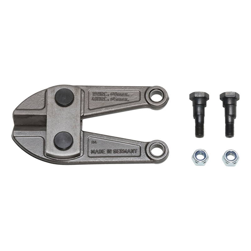 Spare head for bolt cutters incl. screws from eShop