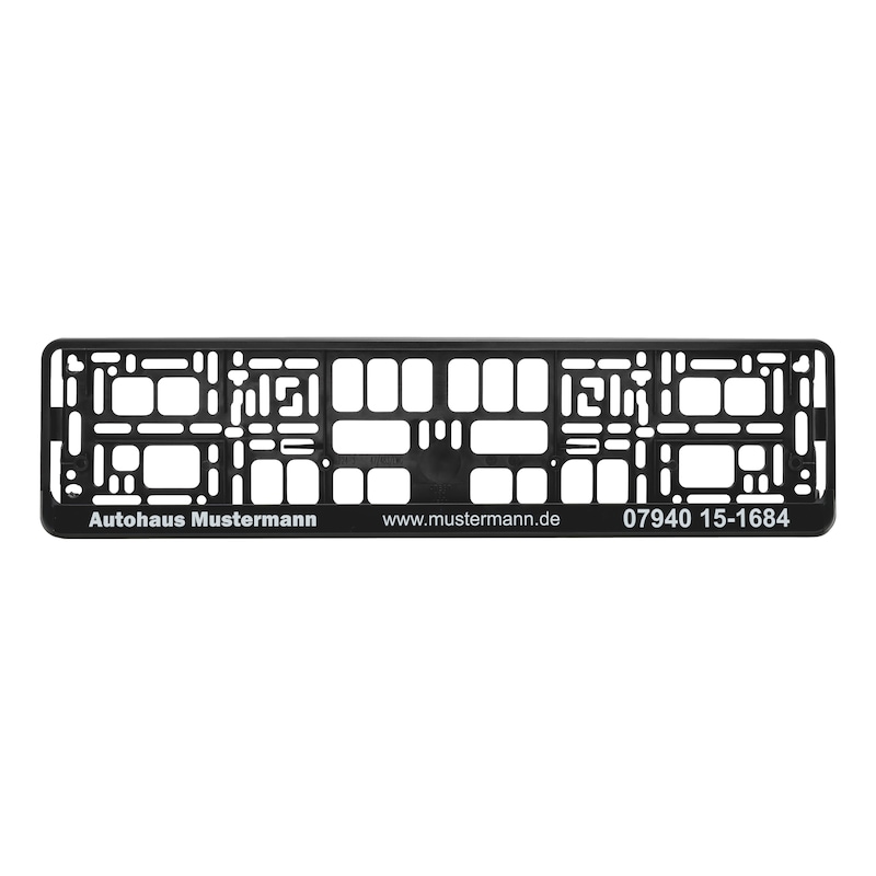 Buy Number plate holder, Basixx completely printed online