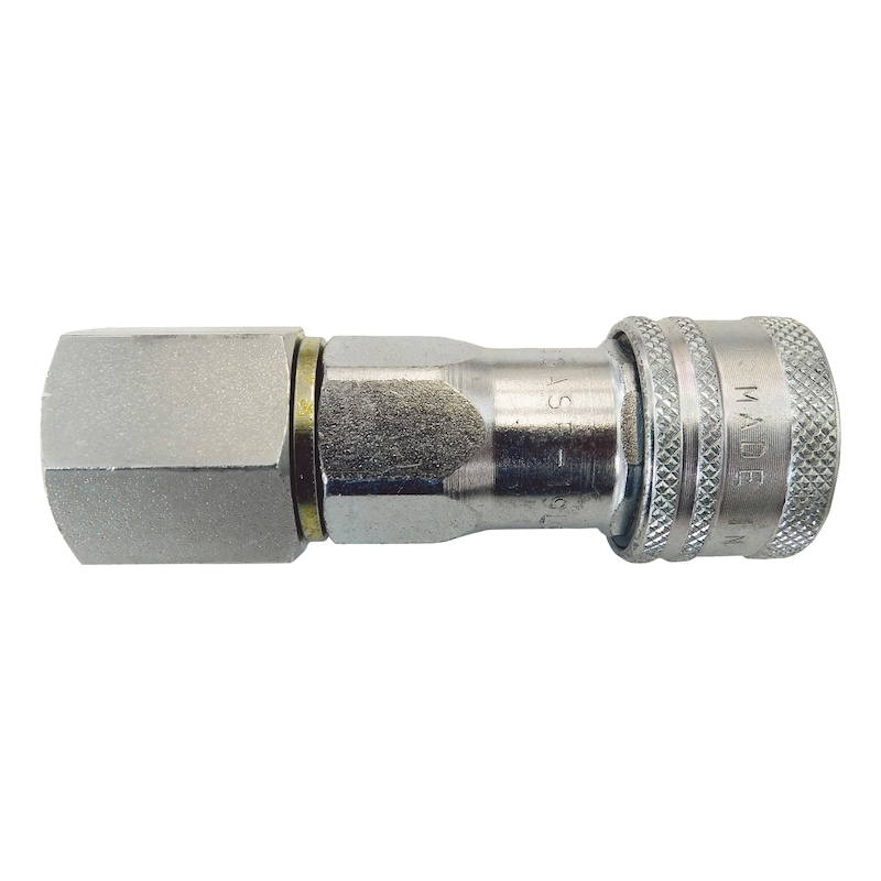 Connection coupling quick cap