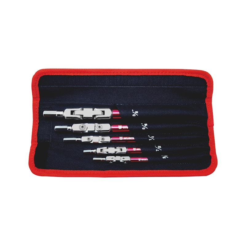 Buy Allen key assortoment, joint flex., inch 5-pieces online
