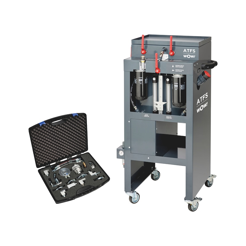 Automatic gearbox flushing system ATFS w. adapter from eShop