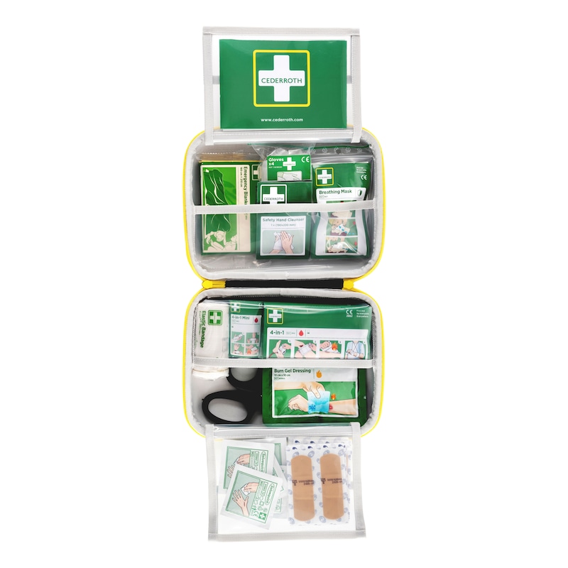Buy First-aid bag M, Cederroth 13 pieces online