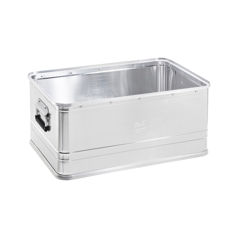 Aluminium transport container