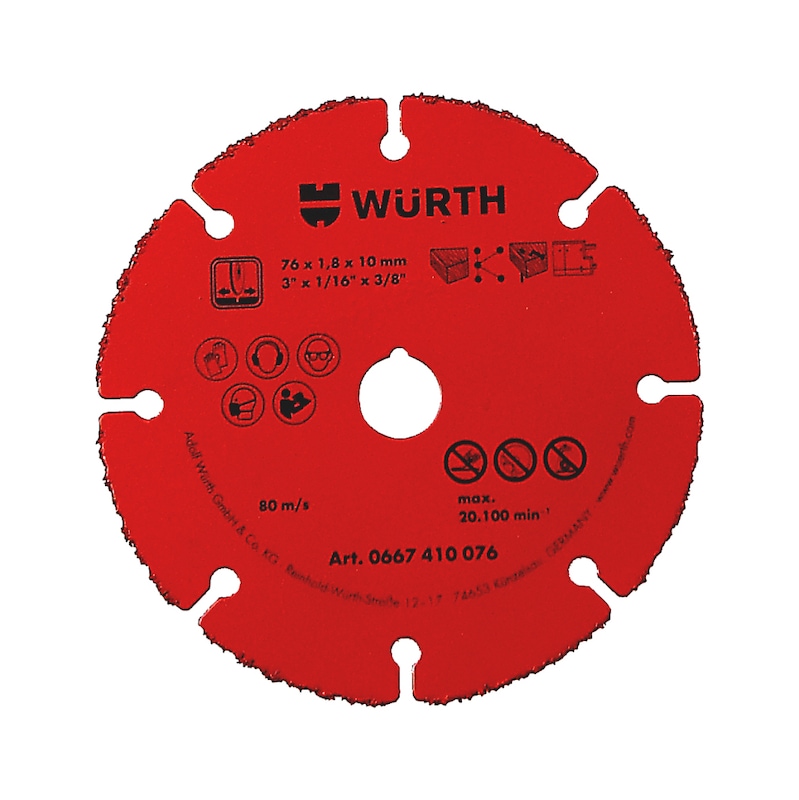 Buy Cutting disc carbide-tipped online