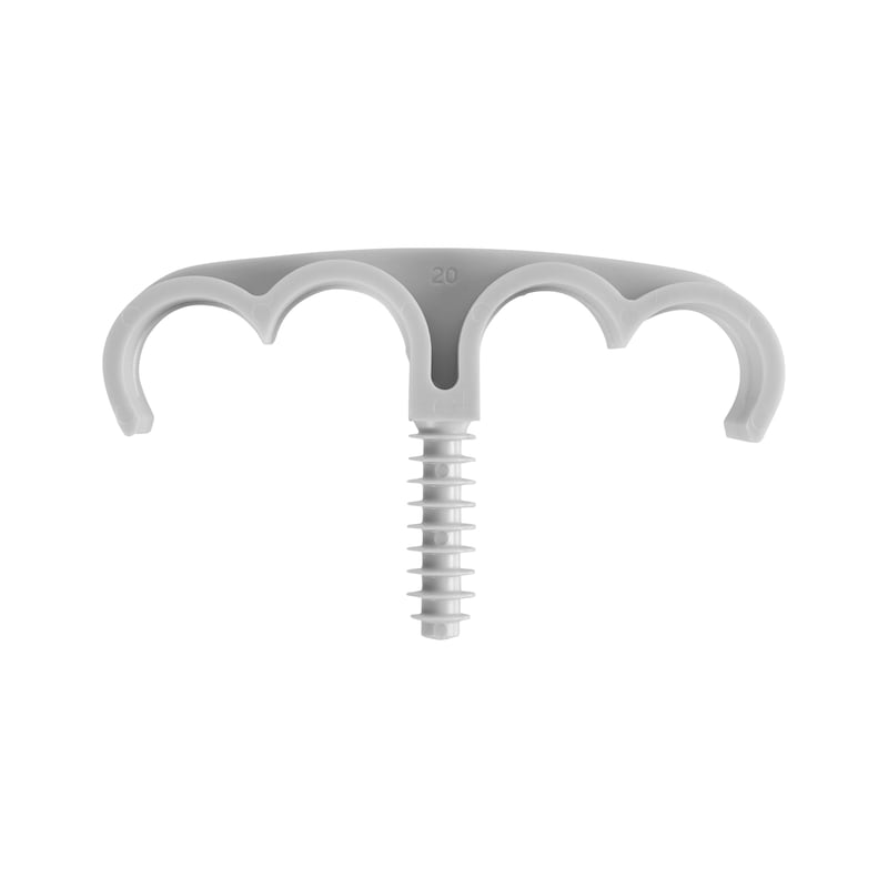 Pontet W-RING quadruple pour pose de gaines au sol | WURTH