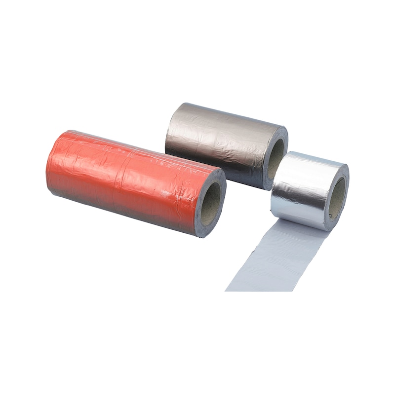 Bande d'étanchéité alu-butyl pour faîtage, véranda, cheminée, gouttière ...