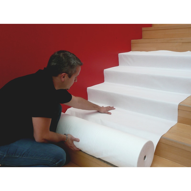 Bâche antidérapante pour protection des sols de chantier - GRIPTEC | WURTH