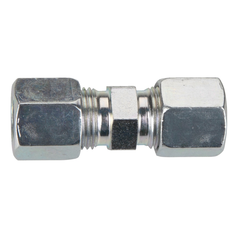 Straight connector coupler ELL, AISI316, pipe from eShop