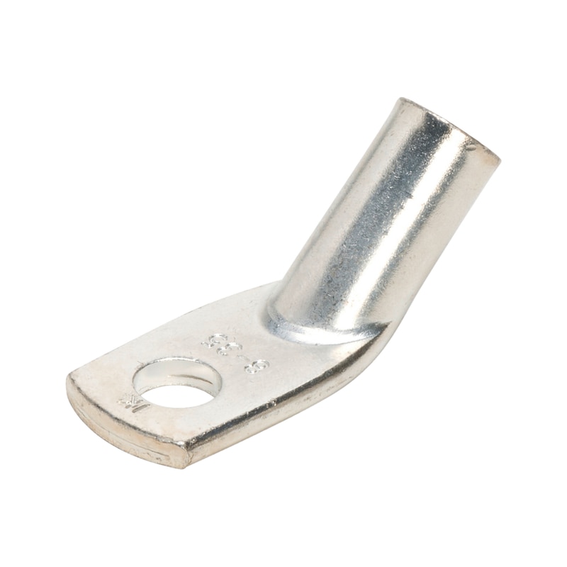 Buy 45° angled tube cable lug standard (similar to DIN) (56331358) | WÜRTH