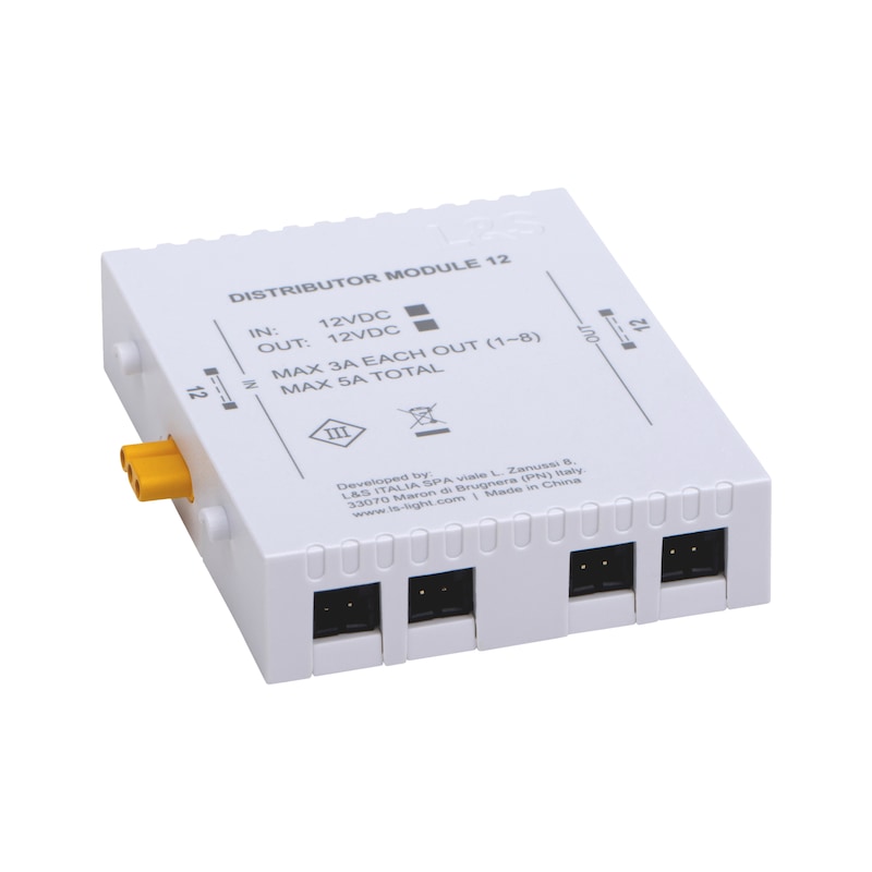 Buy 8-way lamp distributor 12 V to LED-T-12/24-1 online