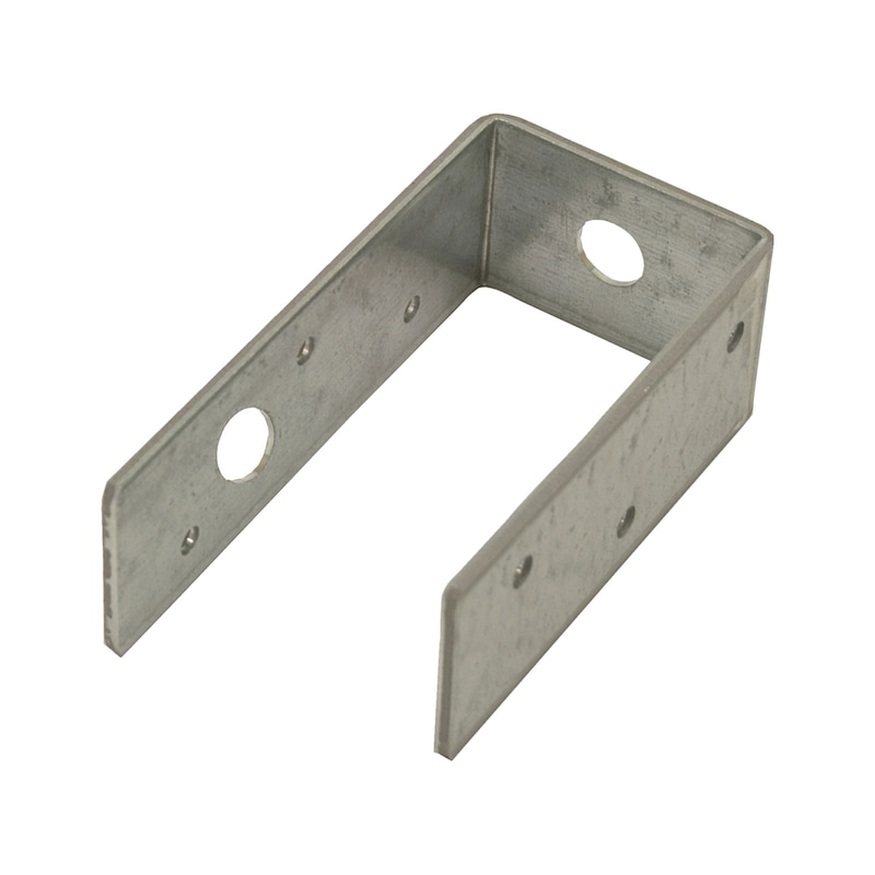 Perforated angle bracket, form U