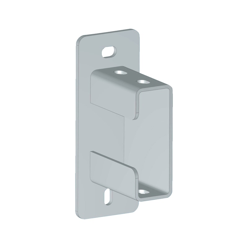 VARIFIX profielvoet C-rail 41/124 staal th. verz.