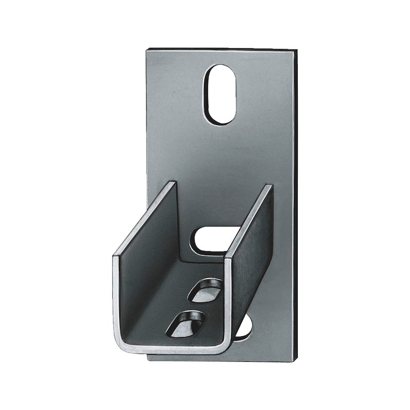 Acheter Pied de rail VARIFIX pour profilé en C acier zingué