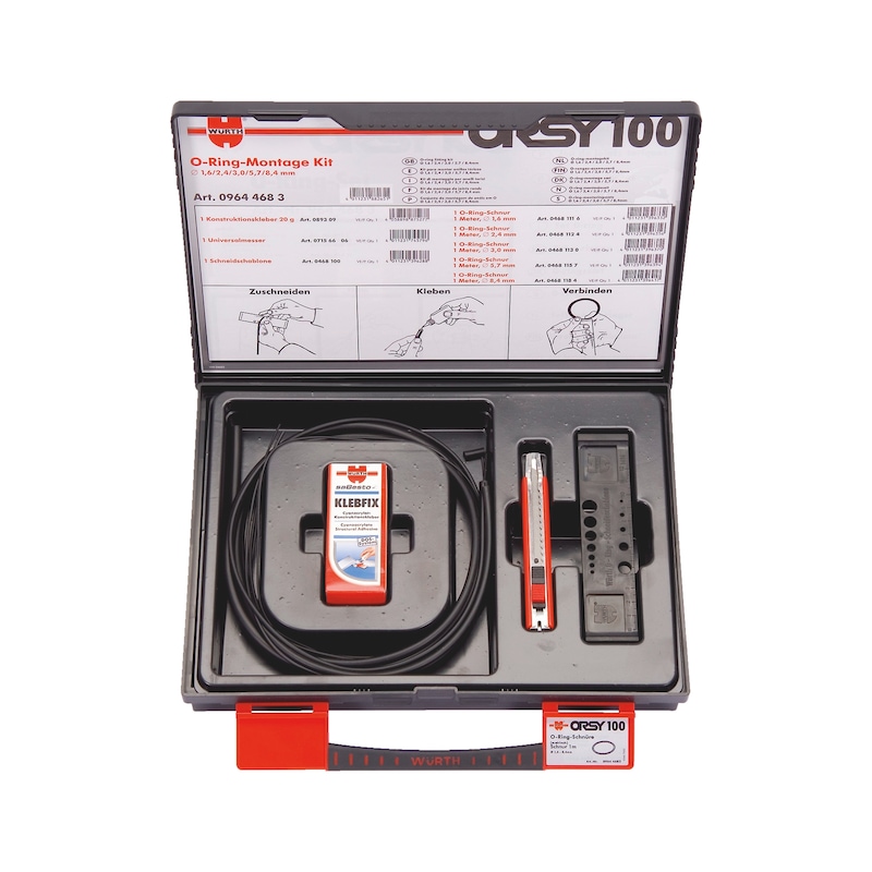 Buy O-ring mounting set, 8 pieces online