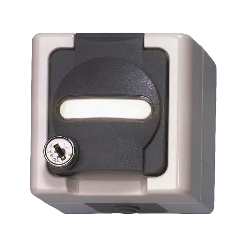 Buy Socket with lock ELMO, surface-mounted, damp room online