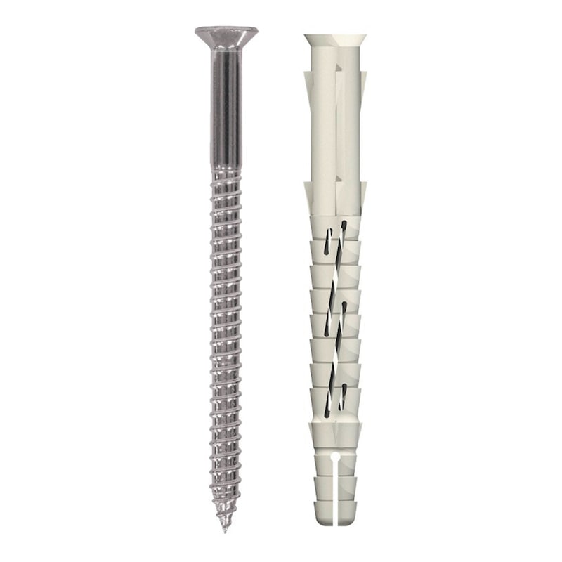 Buy Plastic frame anchor W-IFRC 8 steel zinc plated online